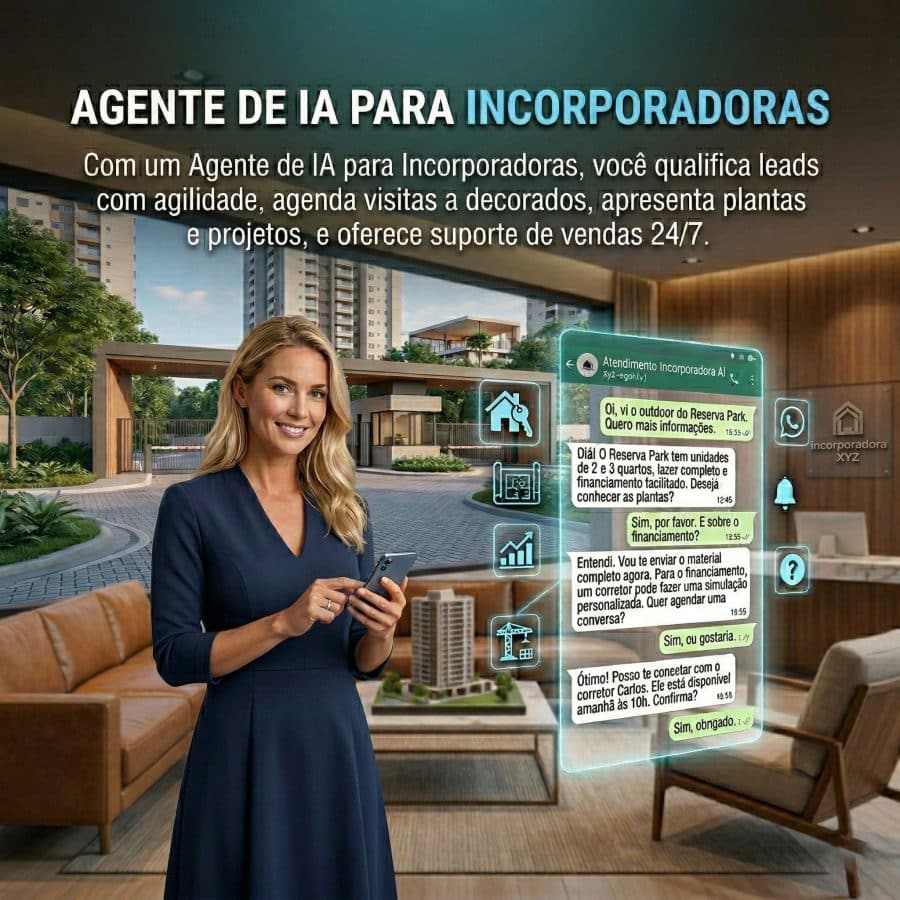 Agente de IA para incorporadoras - Thiago Programador
